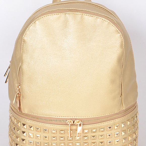 3AM Forever® | Bags | Vegan Leather Backpack With Studs | Poshmark